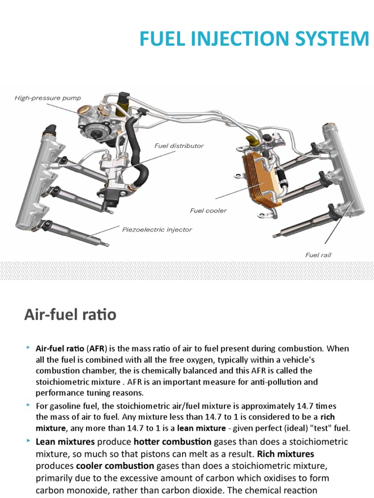 Overview of Fuel Injection Systems | PDF | Fuel Injection | Internal ...