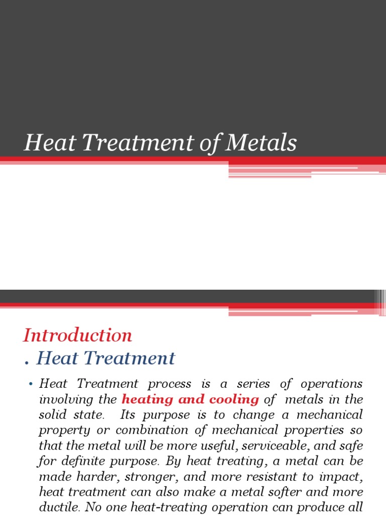 Heat Treatment 2 | PDF | Heat Treating | Annealing (Metallurgy)
