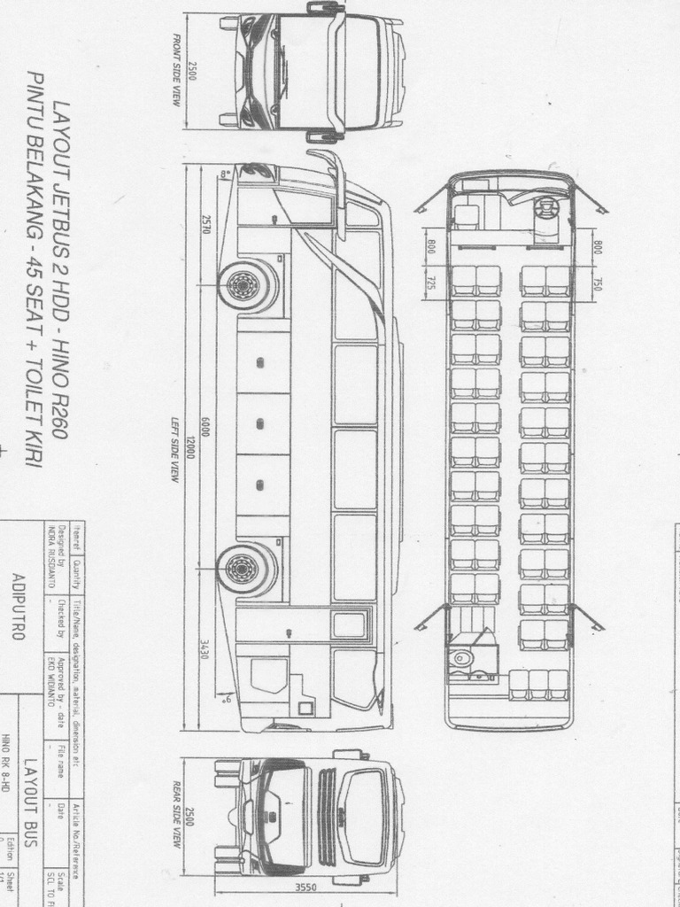 Layout Bus | PDF