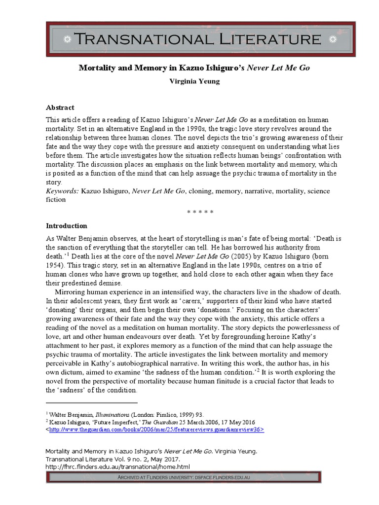 Mortality - and - Memory NLMG PDF | PDF | Psychological Concepts ...