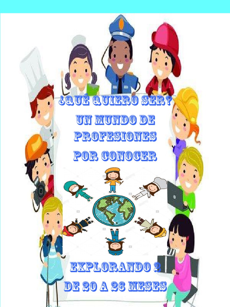 1 QUE QUIERO SER Un Mundo de Profesiones Por Conocer | PDF ...