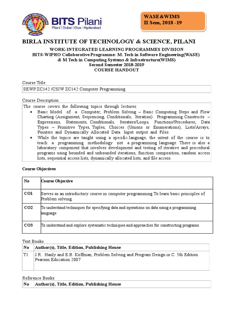 Computer Programming | PDF | C (Programming Language) | Array Data Structure