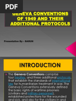 Geneva Convention | PDF | Geneva Conventions | Military Operations