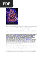 Avengers Endgame 2019 Summary | PDF