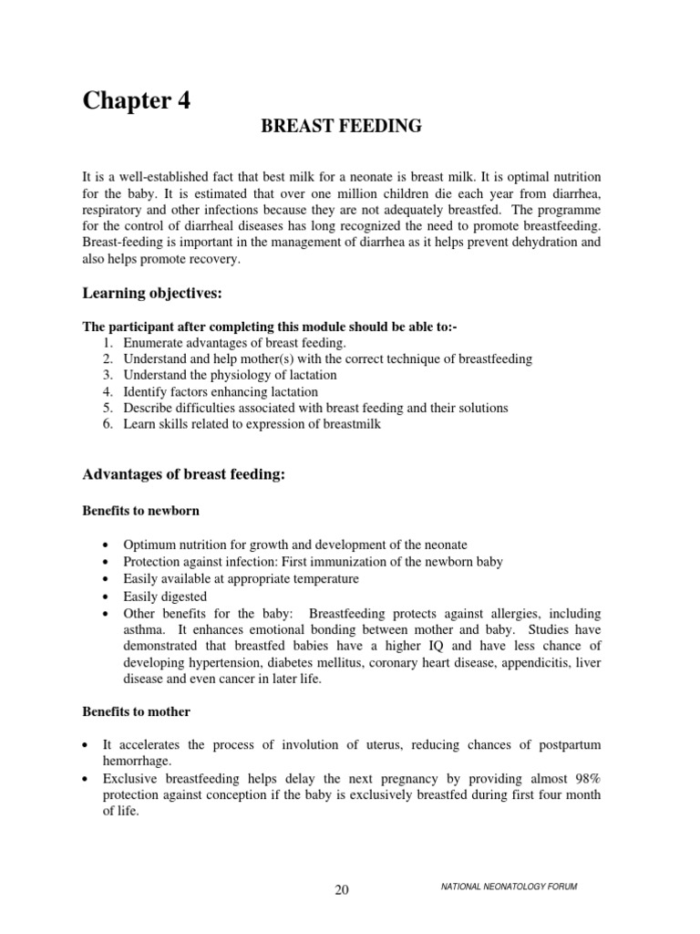 Breastfeeding PDF | PDF | Lactation | Breastfeeding