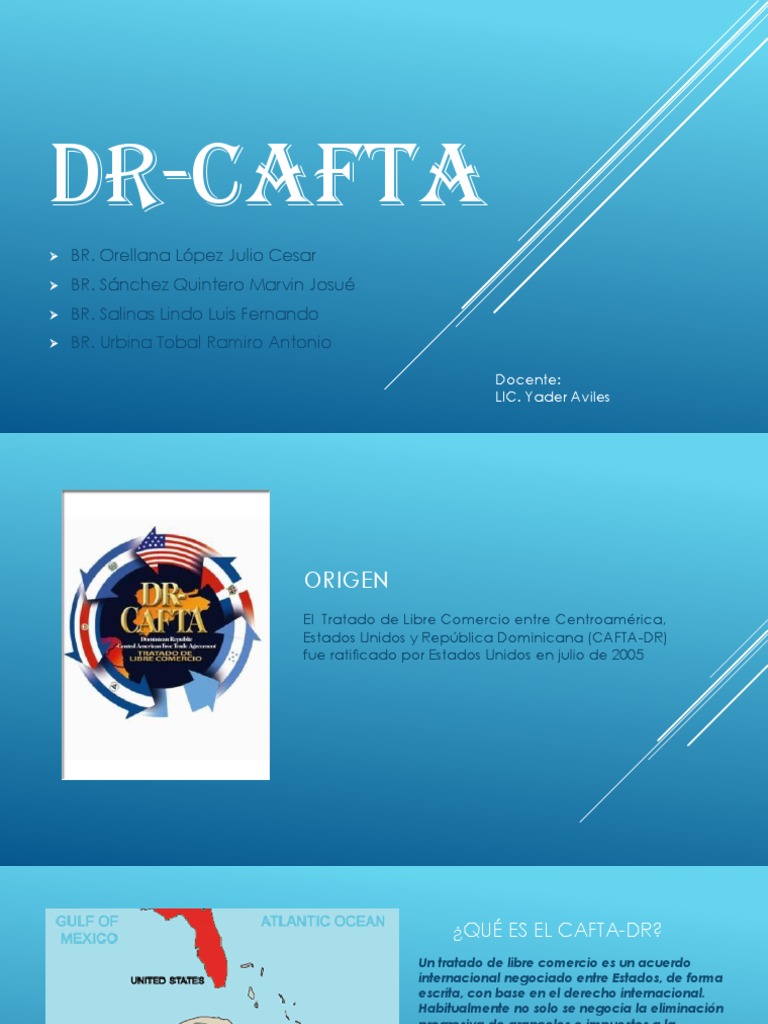 DR Cafta | PDF | Centroamérica | Economias