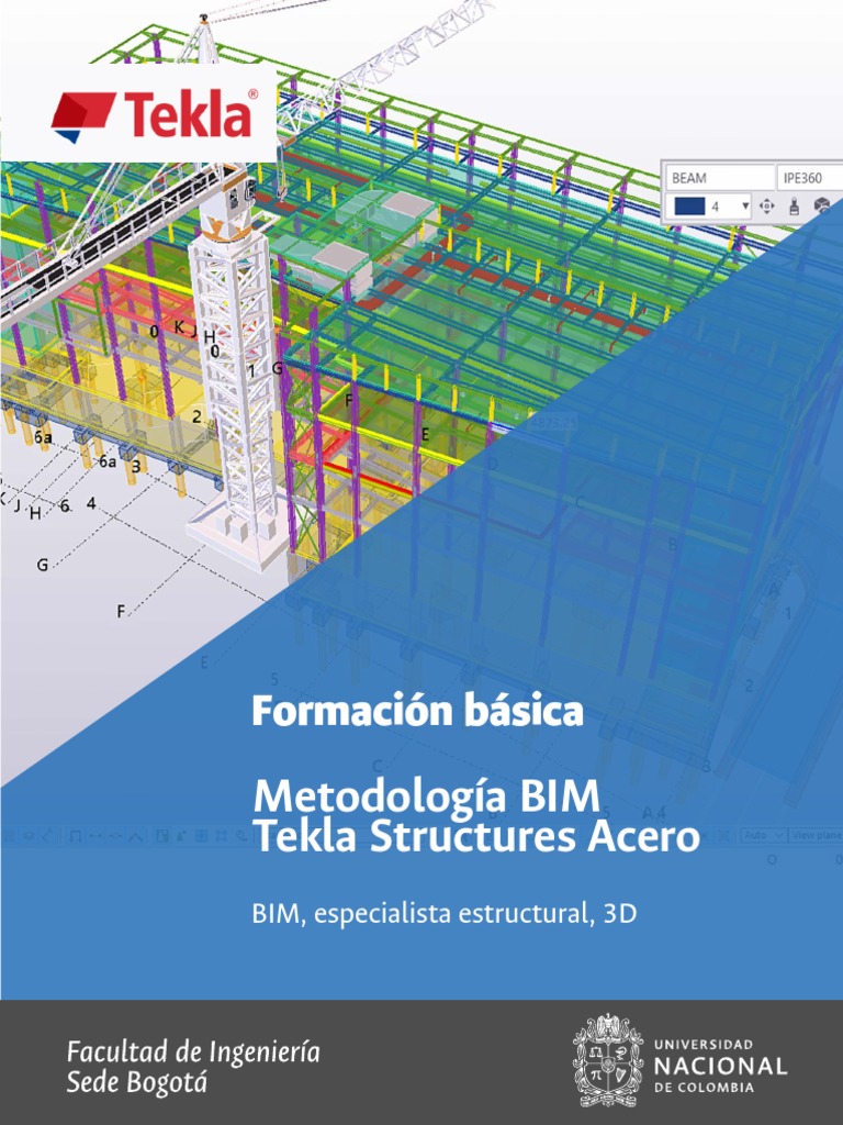 Curso BIM en Tekla Structures 3D | PDF | Software | Ingeniería