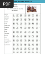 Sopa de Letras: Independencia de México | PDF | Imperio español ...