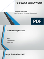 Perhitungan Matriks Ife Dan Efe | PDF