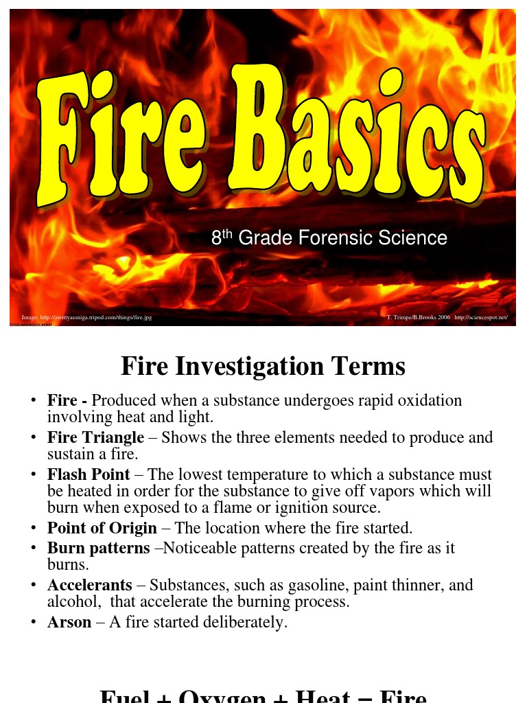 Fire Basics | PDF | Combustion | Fires