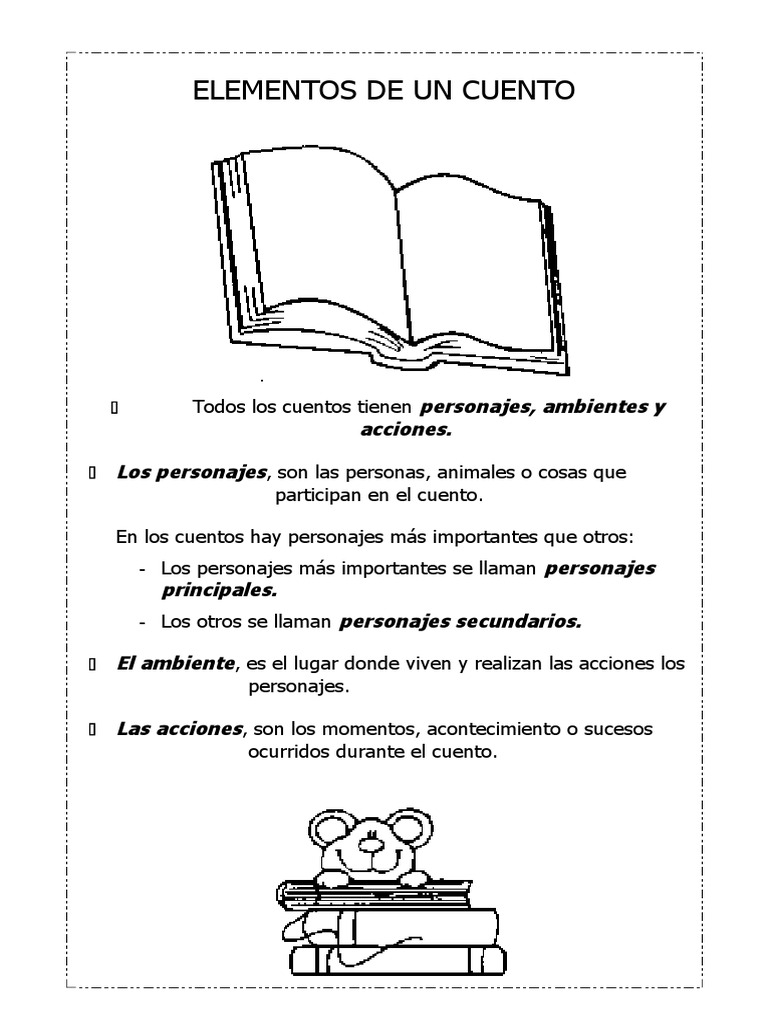 Elementos de Un Cuento | PDF