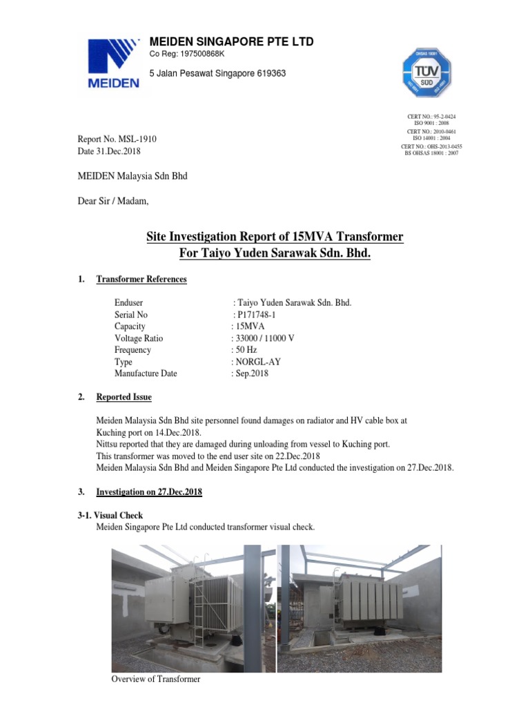 Iec 60076-1-2000 | Download Free PDF | Insulator (Electricity ...