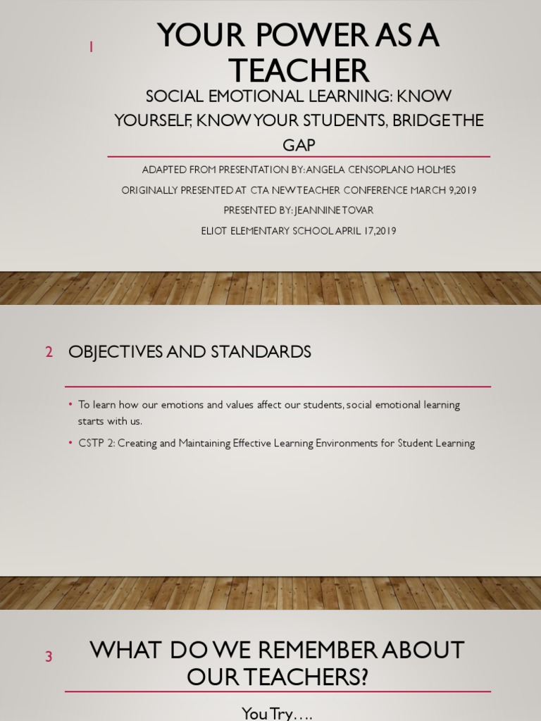 Sel Presentation-Tlp | PDF | Psychological Resilience | Learning