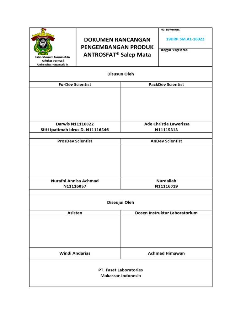 Setril Salep Mata | PDF