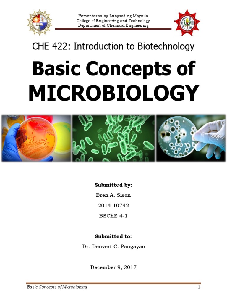 Basic Concepts Of: Microbiology | PDF | Mitosis | Meiosis