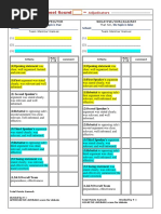 Debate Scoring Sheet | PDF