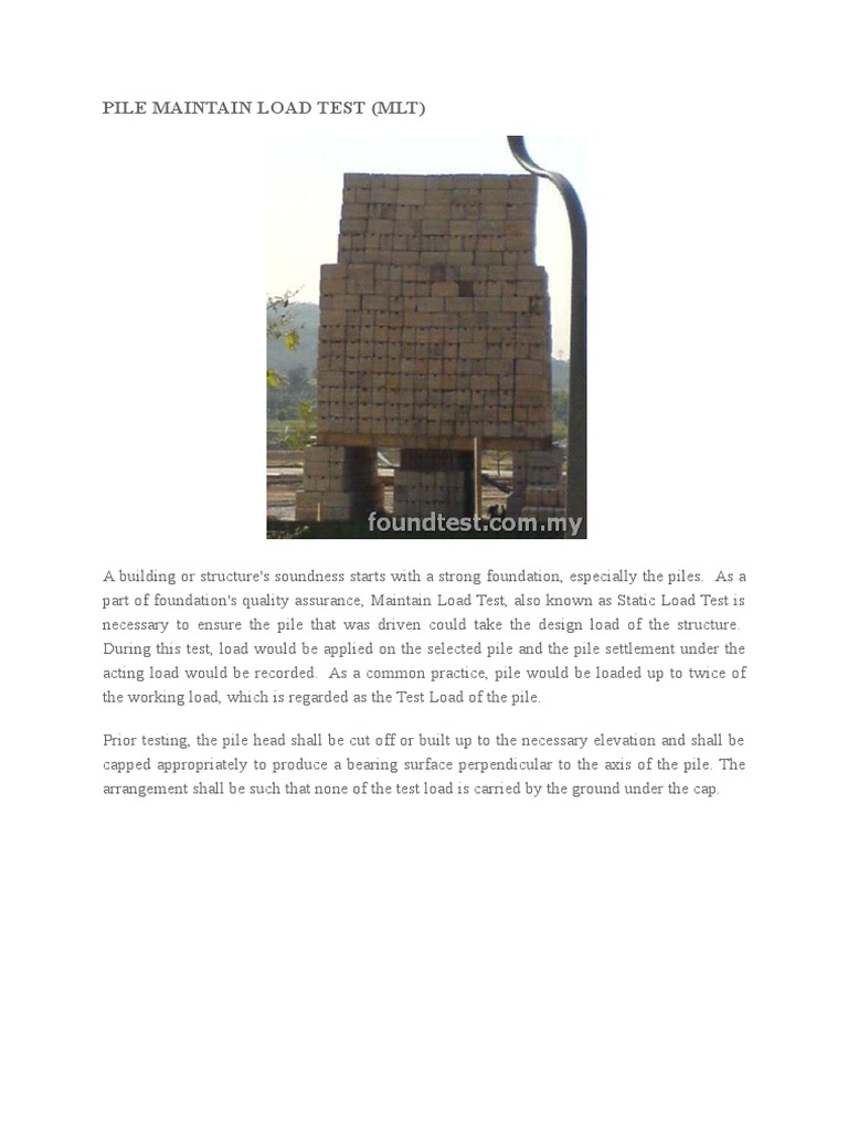 Typical Base Slab For Water Tank | PDF | Deep Foundation | Calibration