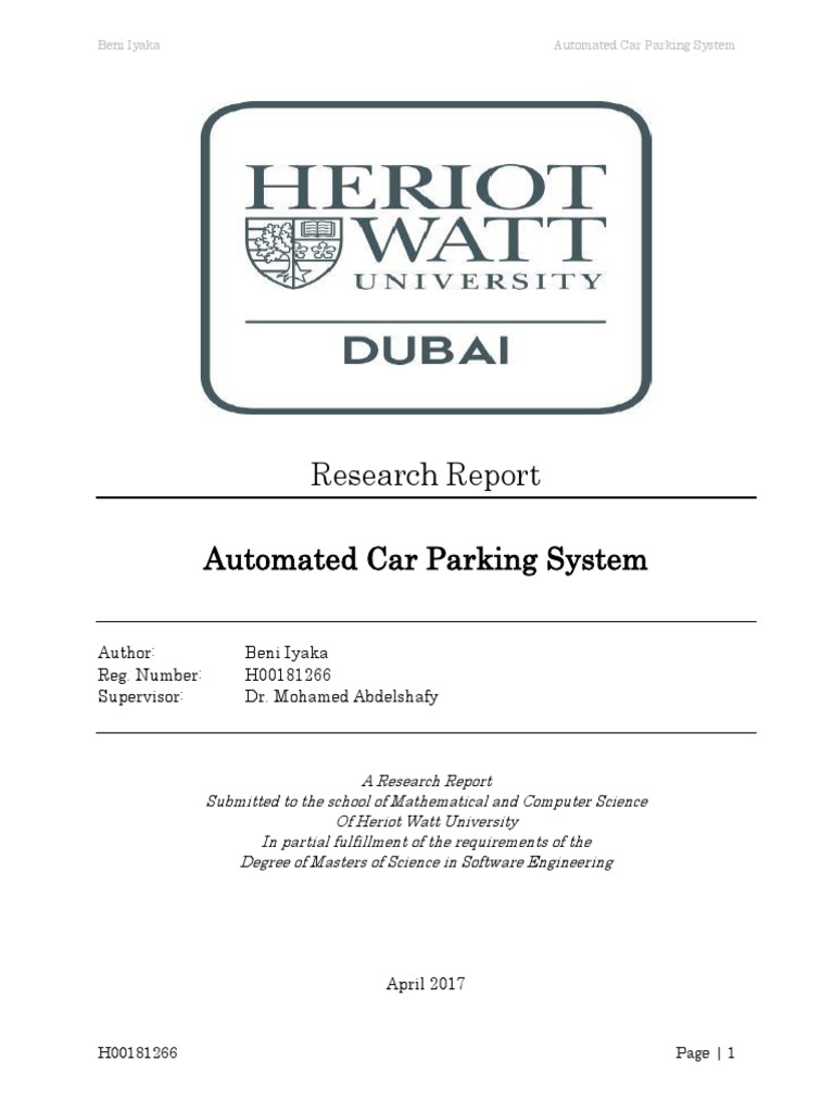 Smart Parking System | Download Free PDF | Parking | Parking Lot