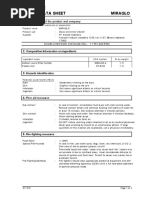 Sunlight Dishwashing Liquid SDS | PDF | Environmental Science | Safety