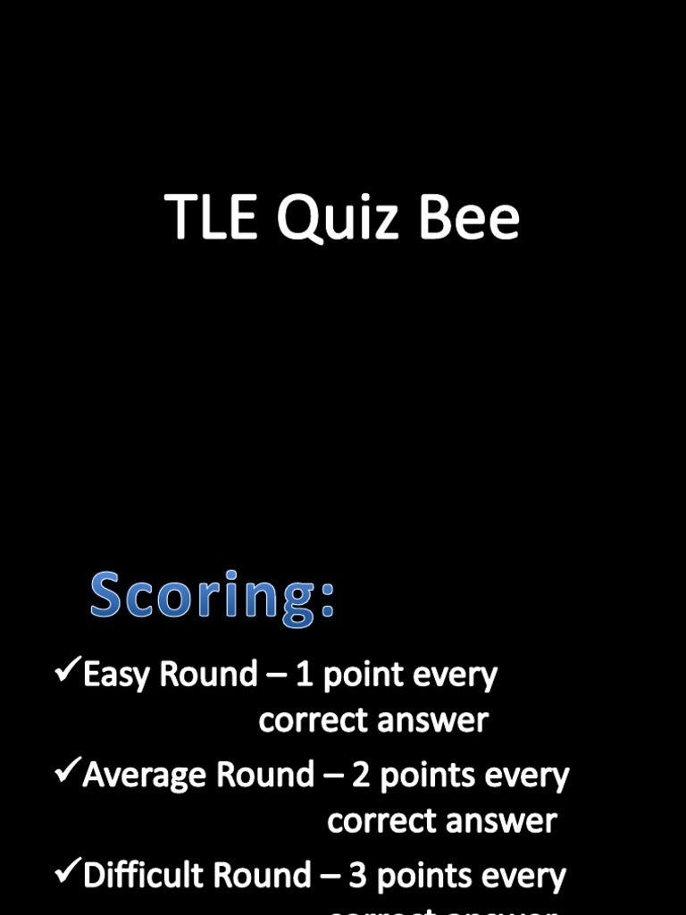 TLE Quiz Bee | PDF | Landscape Architecture | Gardening