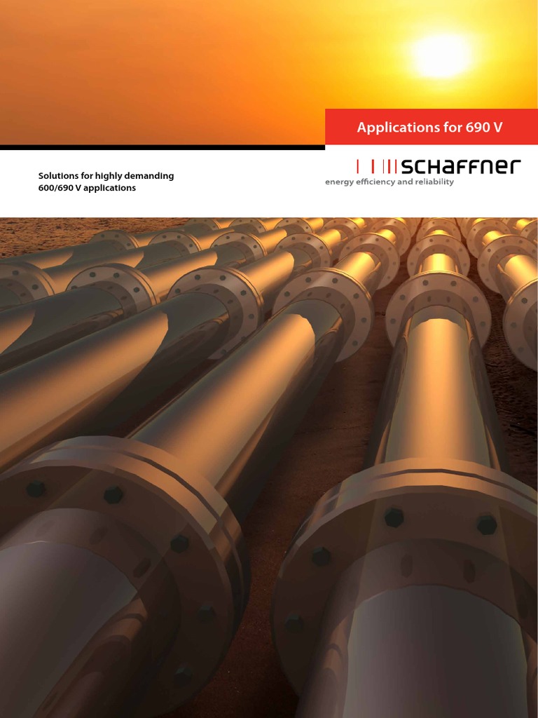 Schaffner Brochure Solution 690V Applications | PDF | Power Inverter ...