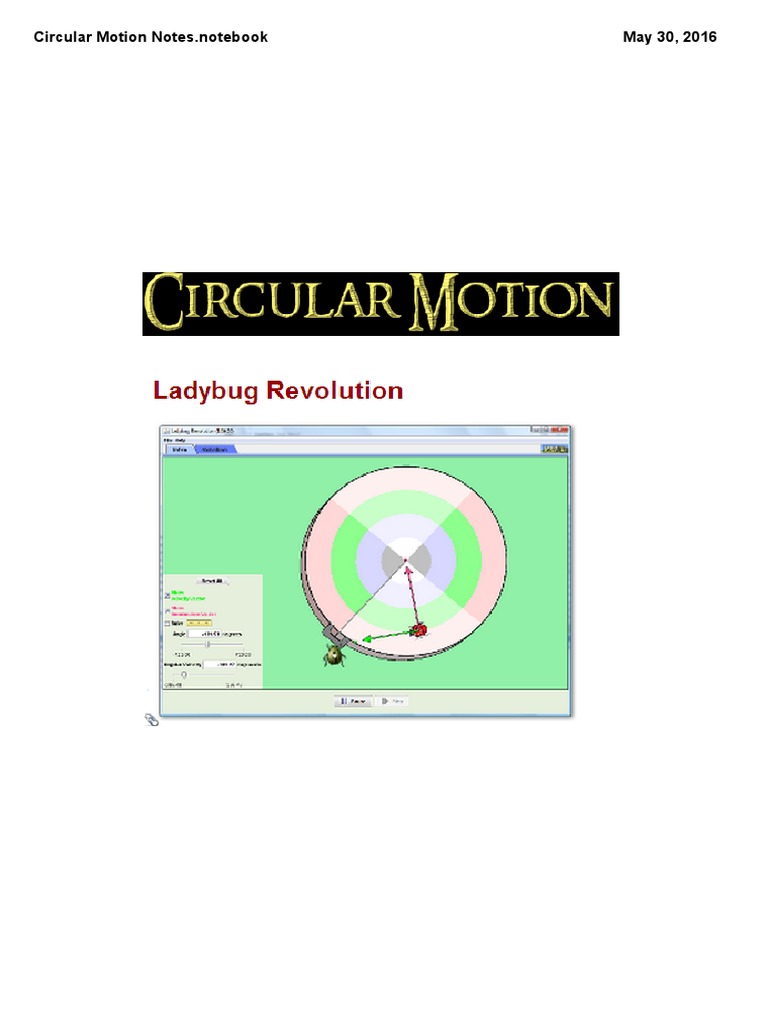 Physics 12: Circular Motion Basics | PDF | Acceleration | Force