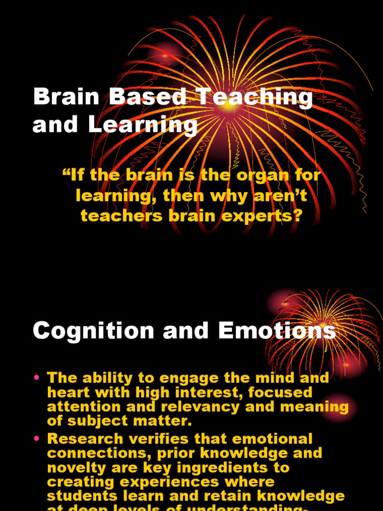 Brain-Based Strategies for Effective Teaching | PDF | Emotions | Memory