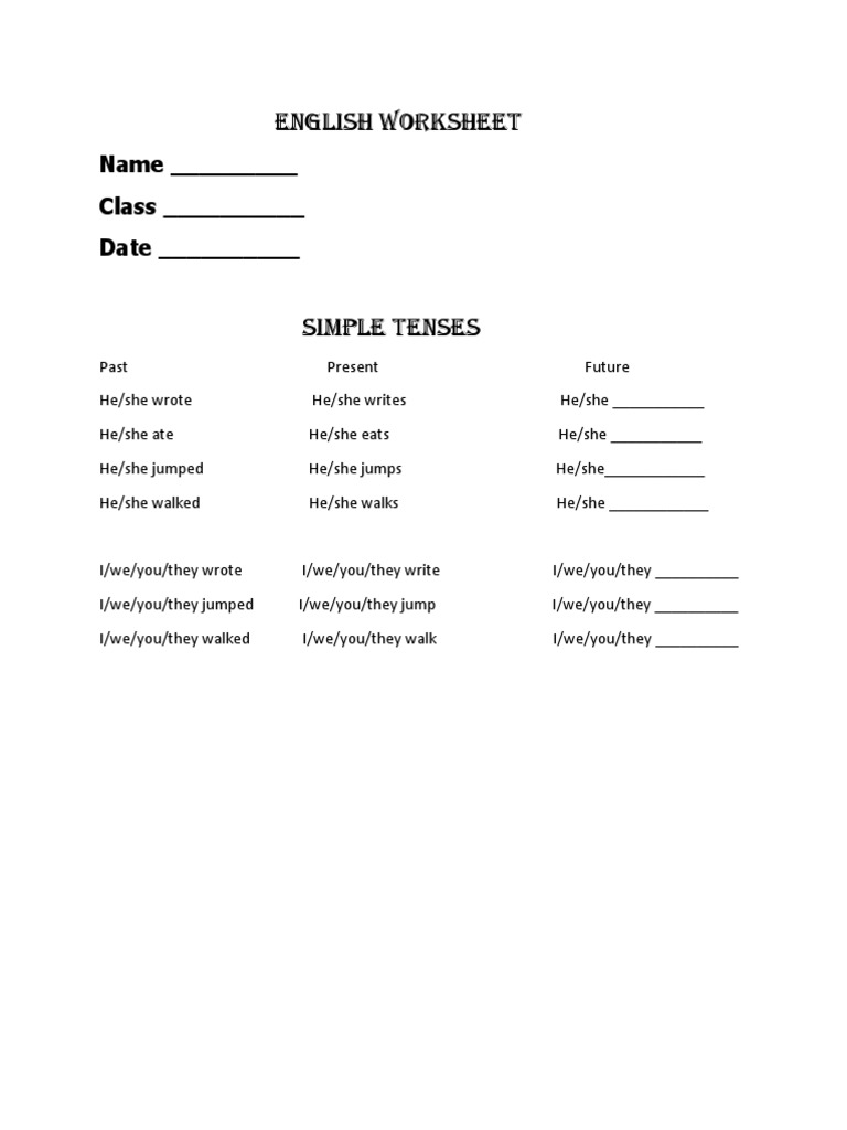 Eng Worksheet 3 | PDF