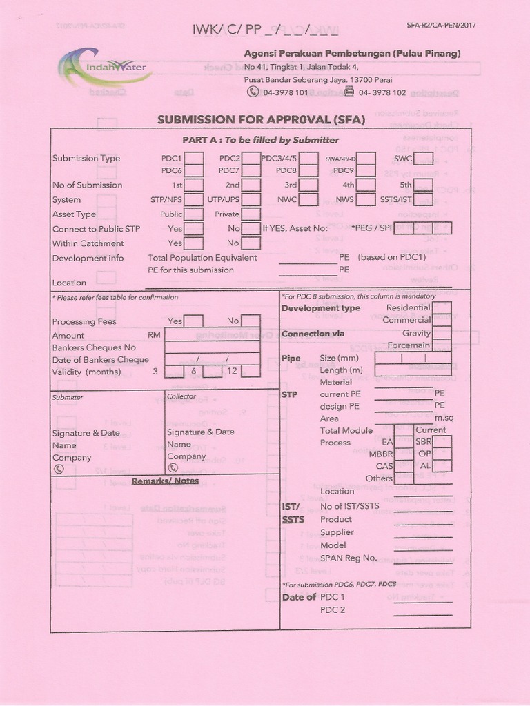Iwk PDC Checklist | PDF