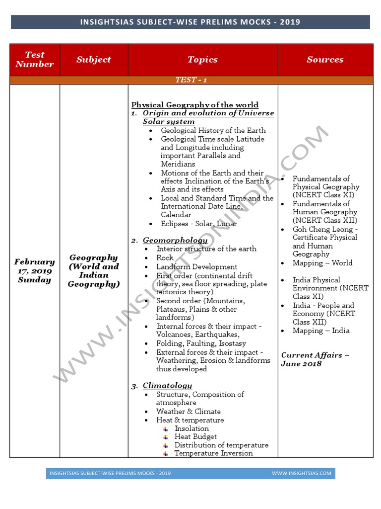 Online ModuleTest Timetable FINAL | PDF | Biodiversity | Conservation ...