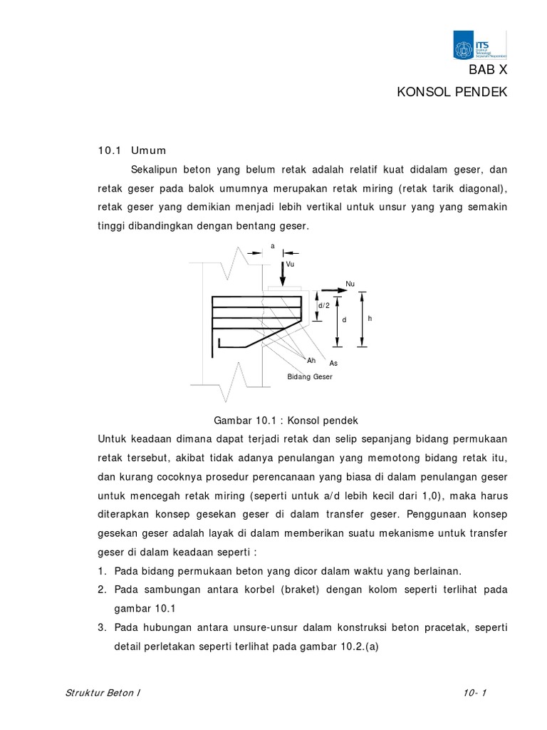 BAB 10 Konsol Pendek | PDF