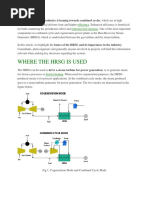 Heat Recovery Steam Generator (HRSG) Explained | PDF | Steam | Boiler