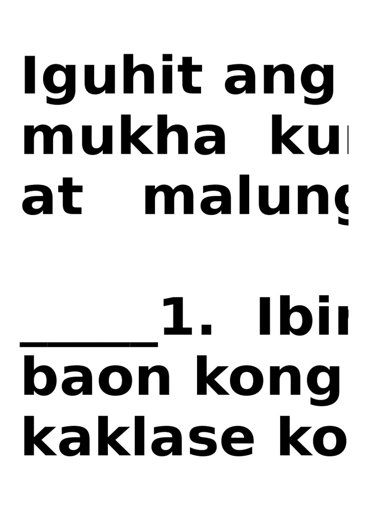 Pagtulong Sa Kapwa - Pagsasanay | PDF