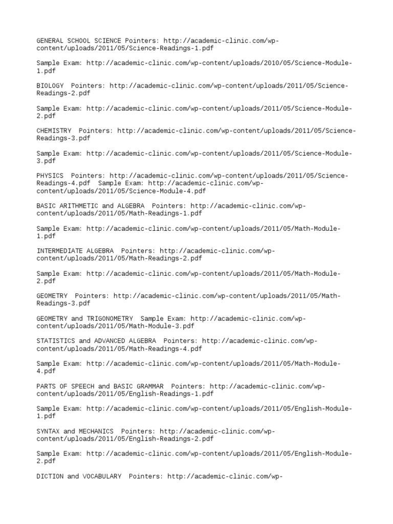 Upcat Gr12 Exam Reviewer | PDF