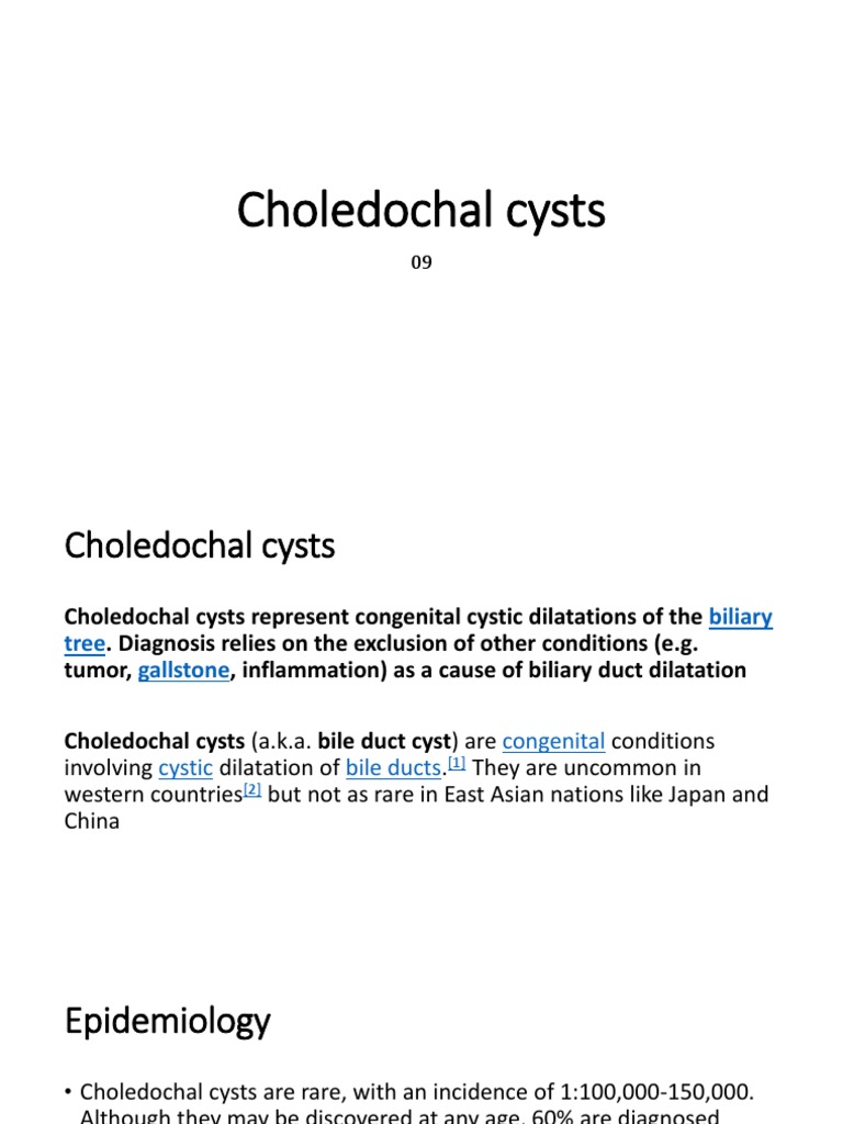 Chole Cyst | PDF | Bile | Gallbladder