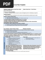 Lesson Plan Balancing Chemical Equations 2-23 | PDF | Chemical ...