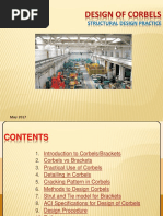 Corbel Design in Civil Engineering | PDF | Beam (Structure) | Concrete