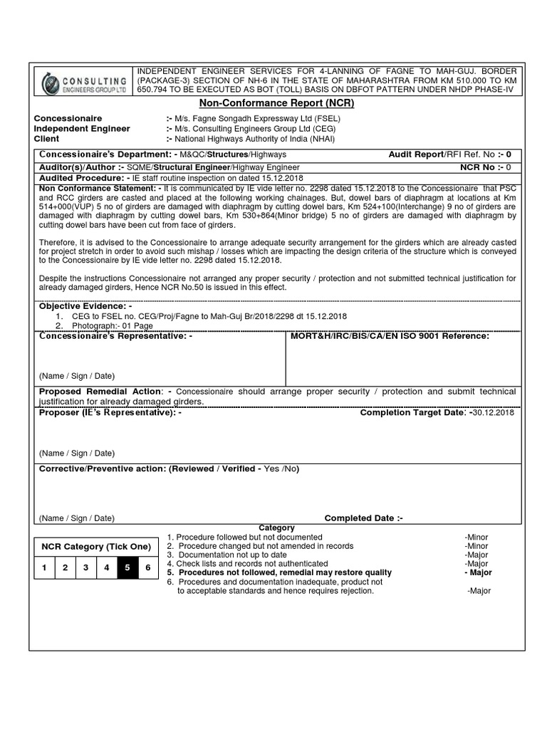 NCR Sheet | PDF | Business