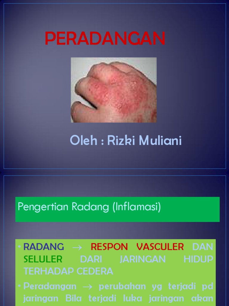 Panduan Dasar Peradangan | PDF