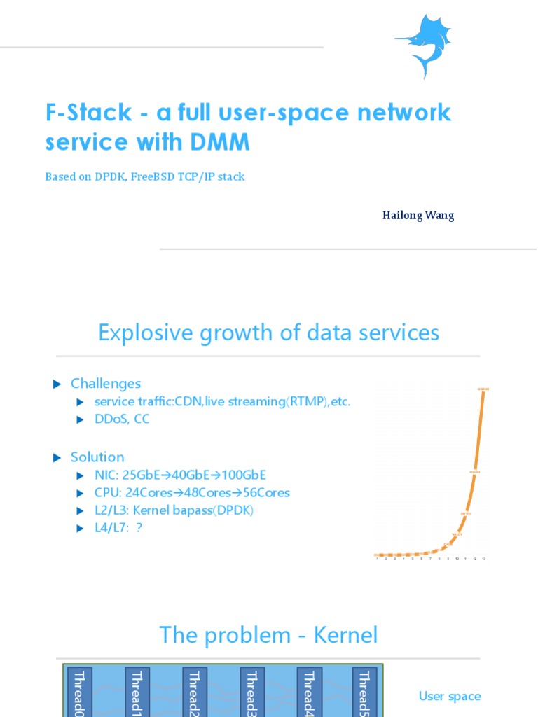F-Stack - A Full User-Space Network Service With DMM: Based On DPDK, Freebsd Tcp/Ip Stack | PDF ...