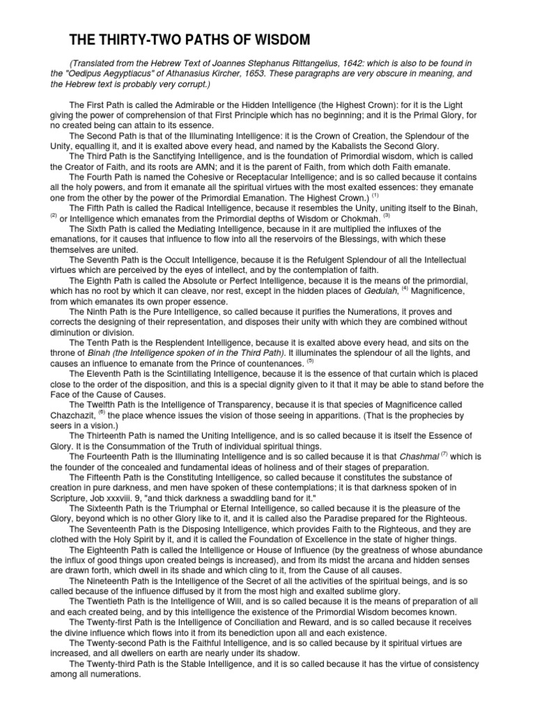 Paths of Wisdom 2 | PDF | Religious Belief And Doctrine | Mysticism