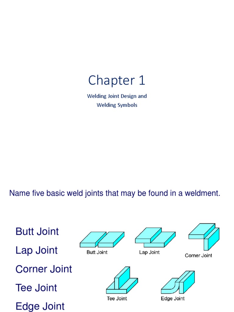 Welding Joint Design and Welding Symbols | PDF | Welding | Construction