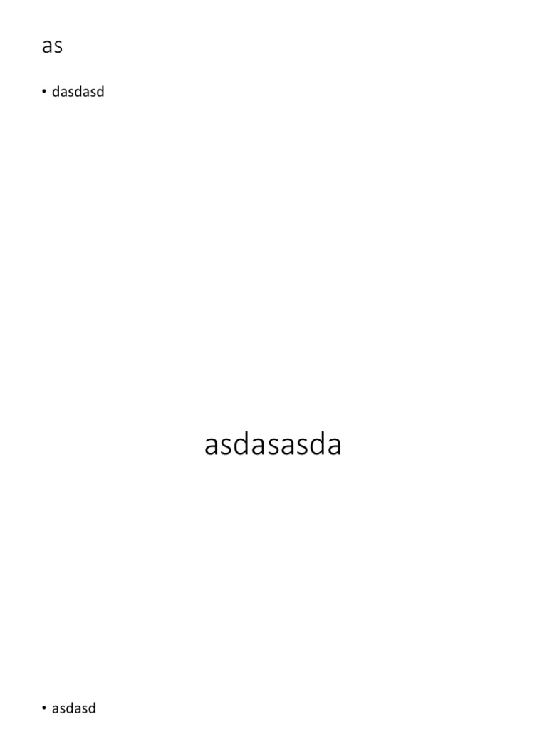 Dasdasd | PDF