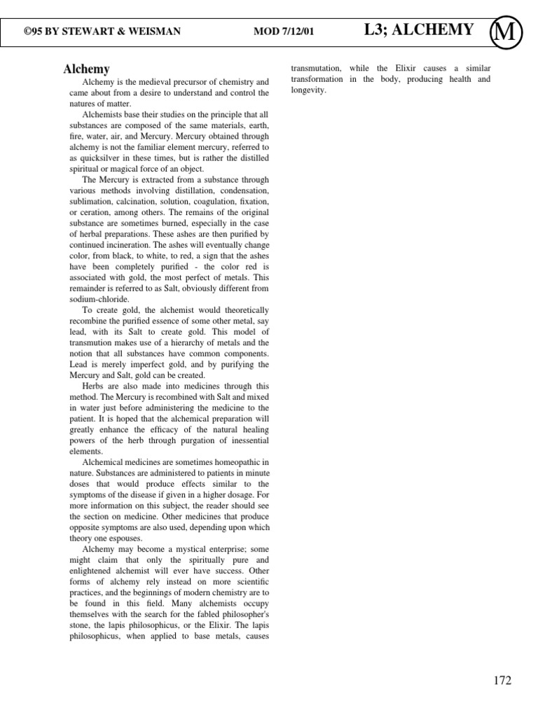 Alchemy 2 | Download Free PDF | Alchemy | Miscarriage