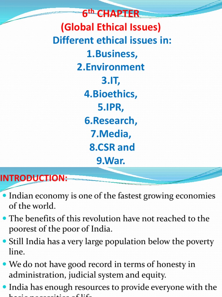 6th Global Ethical Issues | PDF | Security Hacker | Intellectual Property