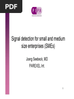 Signal Assessment Report Template - en | PDF | Pharmacovigilance