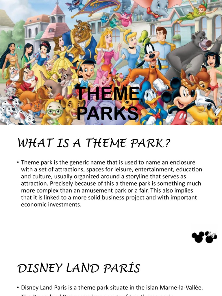 Theme Parks | PDF | Amusement Park | Disneyland