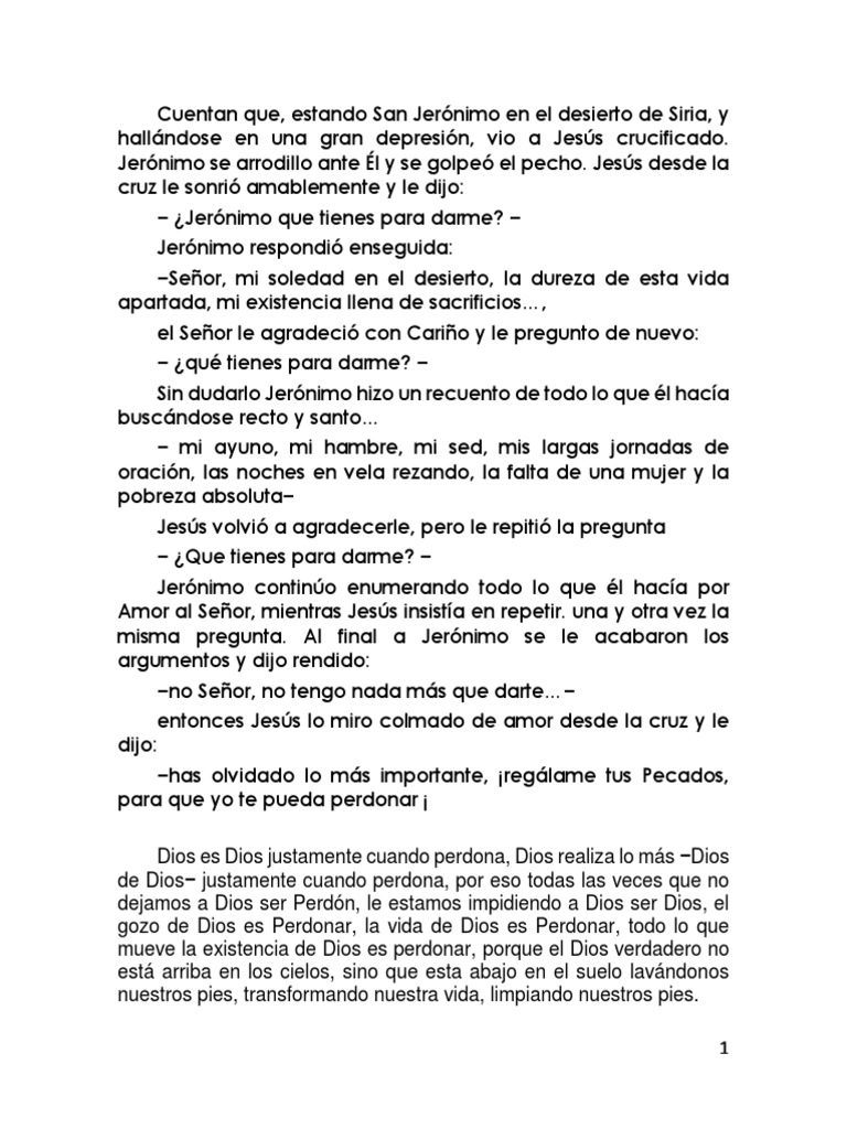 San Jeronimo | PDF | Jonás | Perdón