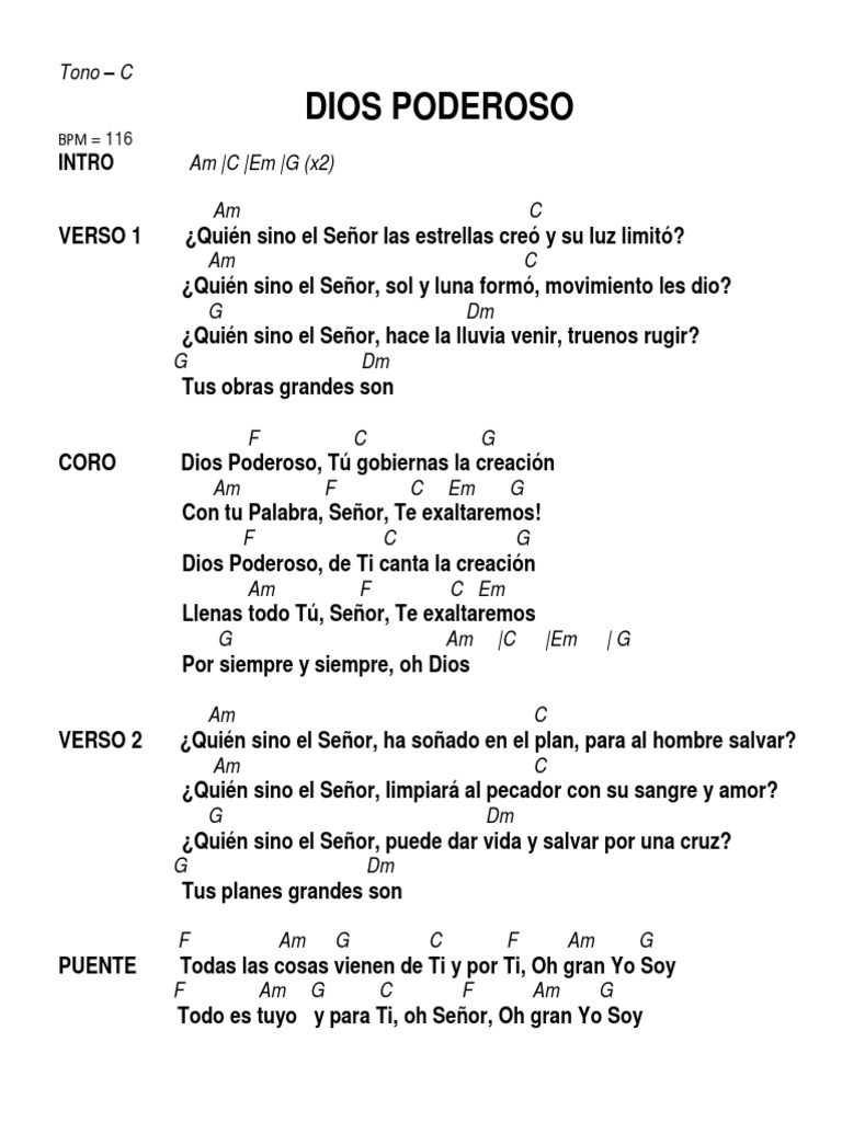 Dios Poderoso IBI | PDF