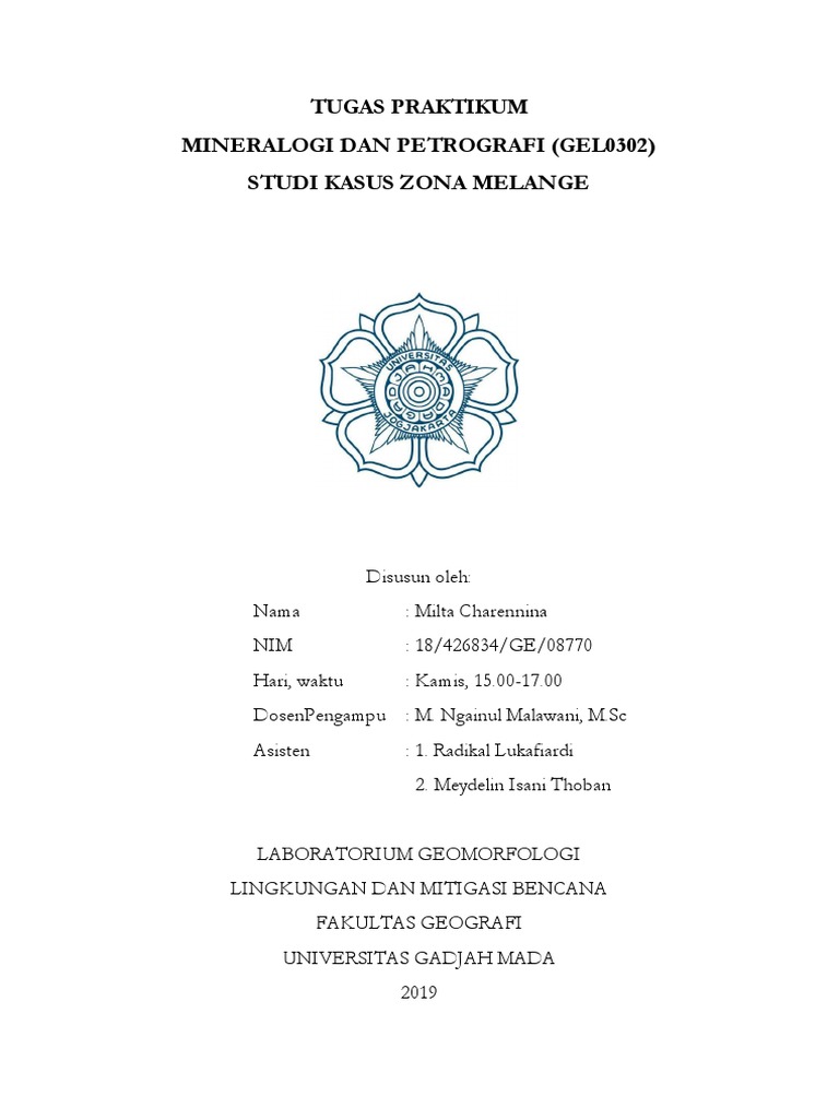 Tugas Zona Melange | PDF | Ilmu Sosial | Sains & Matematika